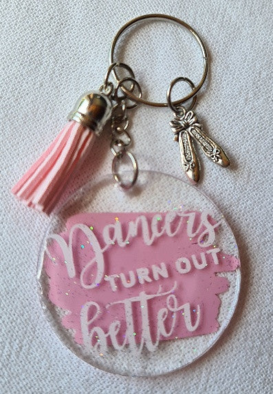 Acrylic Key Rings – Ballet Basics